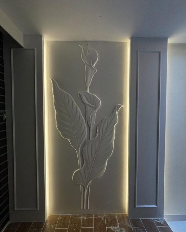 Relief Mural Art for Luxury Walls | Handcrafted by Oikar Studio